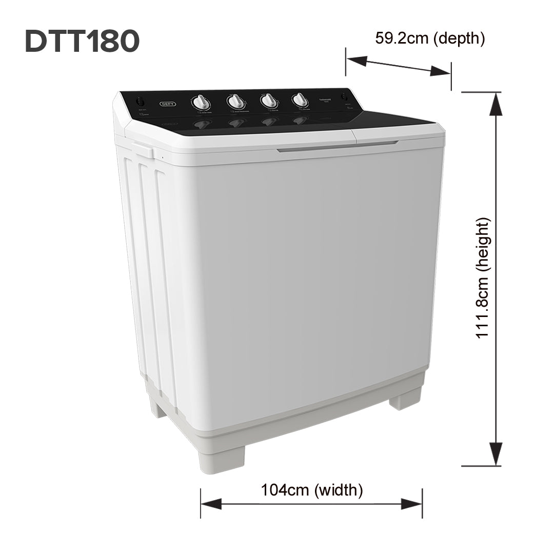 Defy W/machine T/tub White | Makoya Home Pinetown