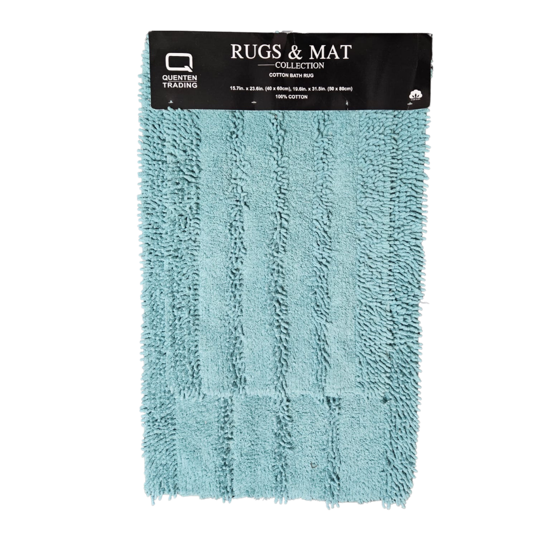 Light Blue Floor Mat Set